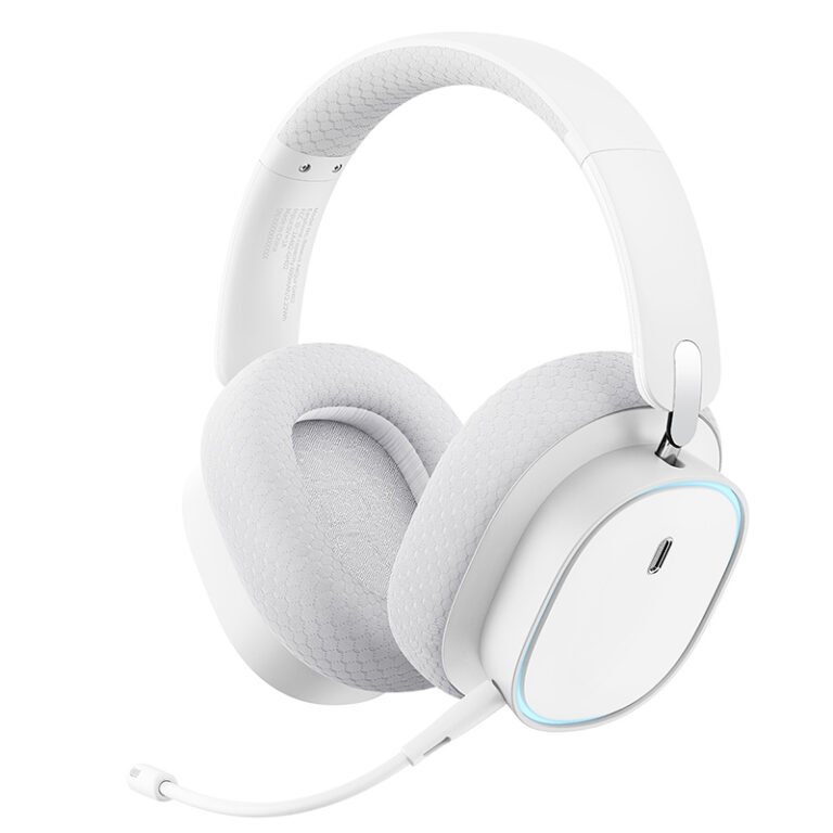 Baseus AeQur GH02 Gaming Wireless Headphones Moon White – 1 Year ...
